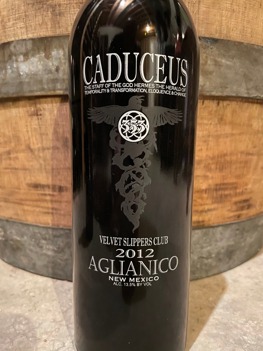 2012 Caduceus Cellars Aglianico – The Barrel Cellar
