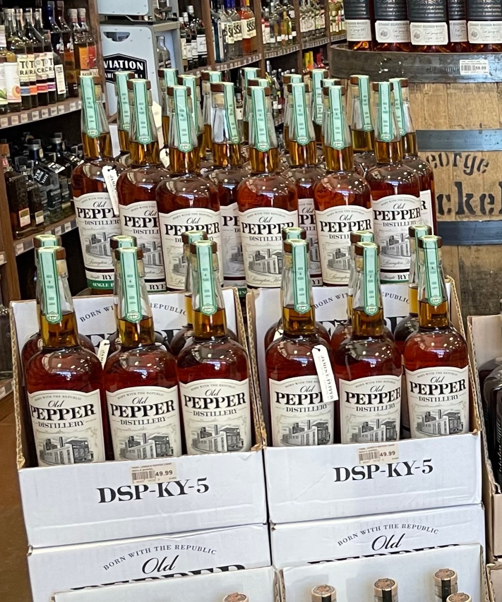 Old Pepper Rye – The Barrel Cellar